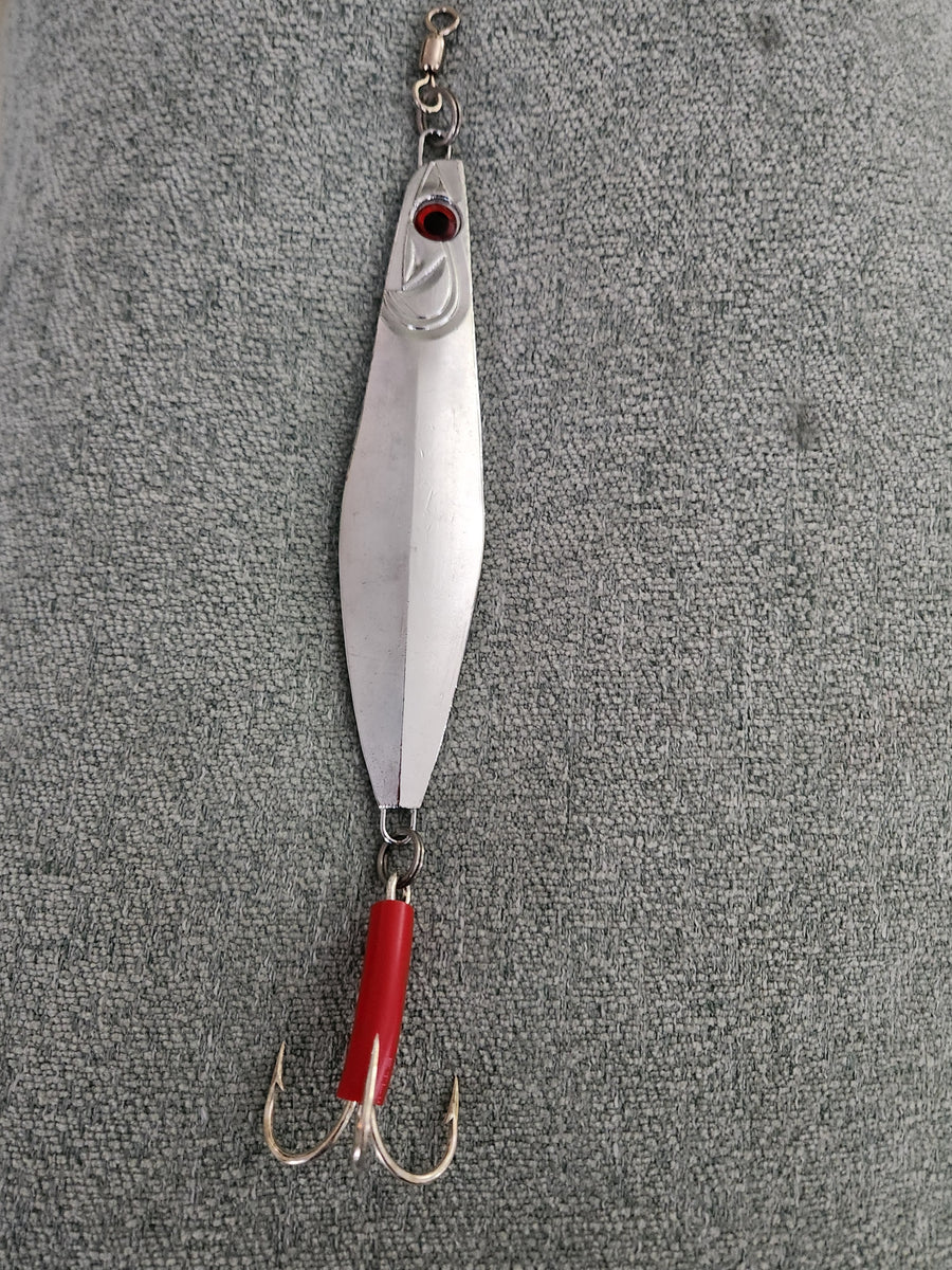 11oz Chrome Herring Jig – North Atlantic Jigs & Tackle